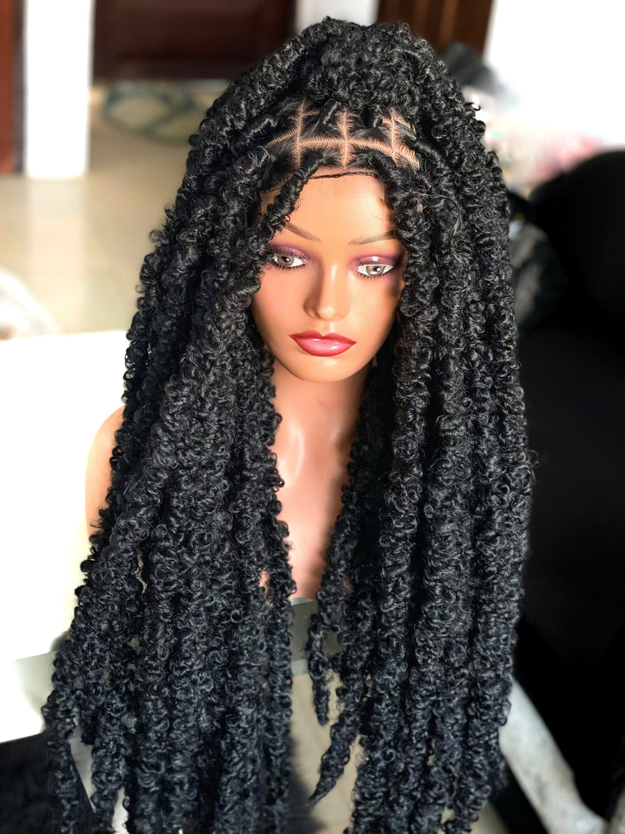 Braid Wigs | Fairy Butterfly locs Frontal Wig | Blvck Hair NG